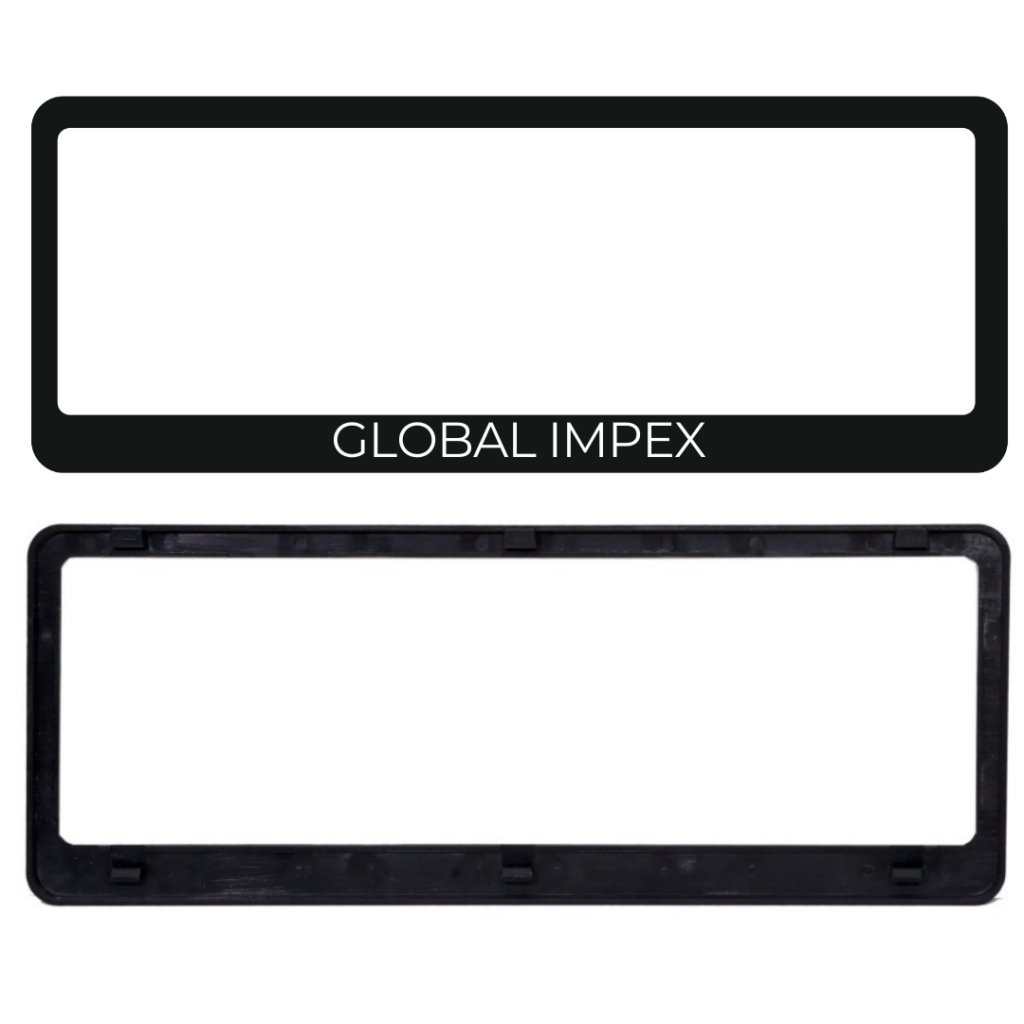 CUSTOMIZED NUMBER PLATE FRAME:- – Globalimpex